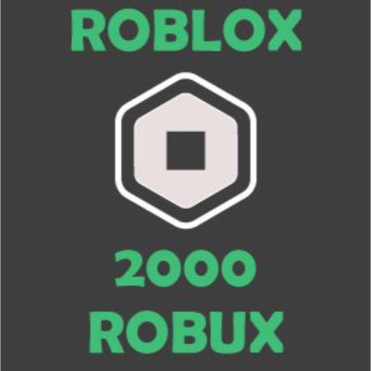 Robux | 2000x - Game Items - Gameflip
