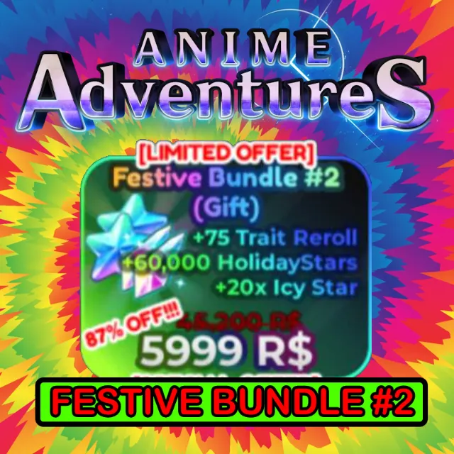 ANIME ADVENTURES FESTIVE BUNDLE 2 - Anime Adventure Game Item - Gameflip