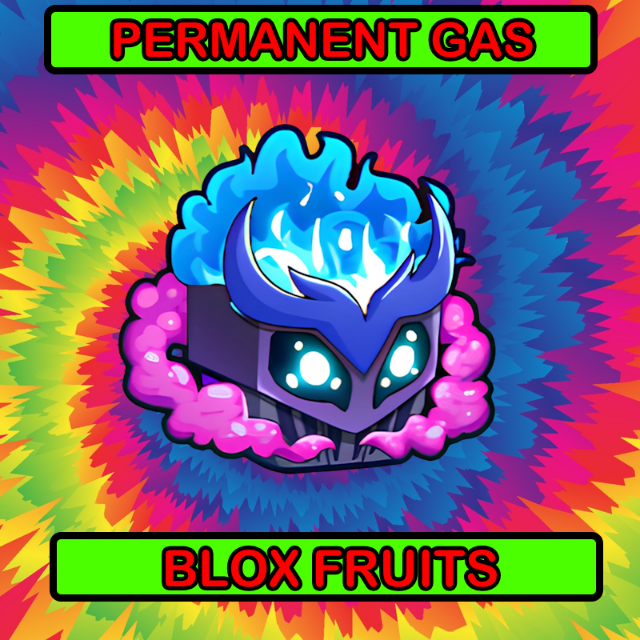 PERMANENT GAS FRUIT - Blox Fruits Game Item - Gameflip