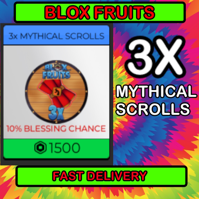 MYTHICAL SCROLLS BLOX FRUITS - Blox Fruits Game Item - Gameflip