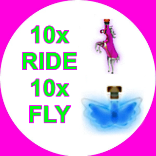 Potion | 10 RIDE & 10 FLY POTIONS - Game Items - Gameflip