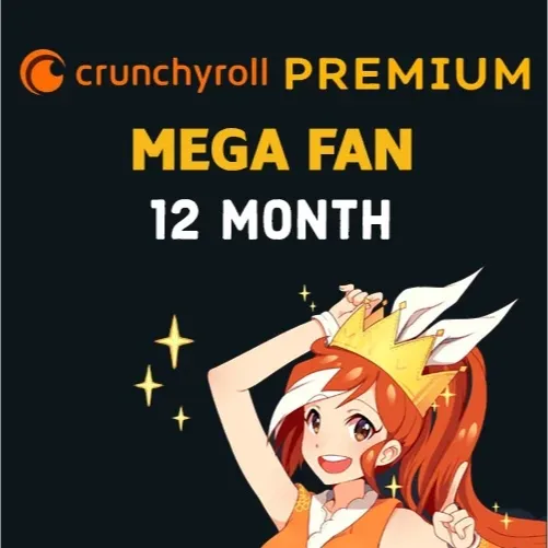 Crunchyroll Megafan 12 months - Other Gift Card - Gameflip