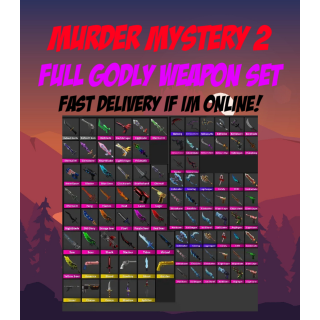 Weapon | MM2 Full Godly Set - Game Items - Gameflip