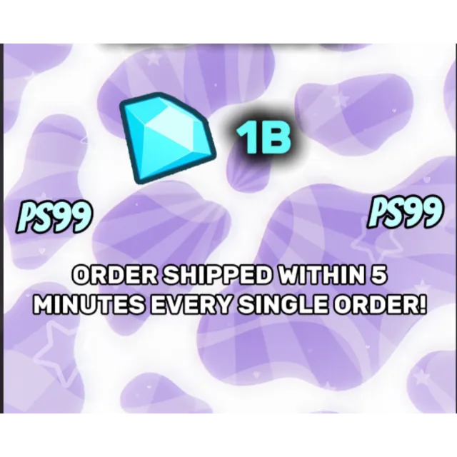 1 Billion Gems | PS99 - Pet Simulator 99 Game Item - Gameflip