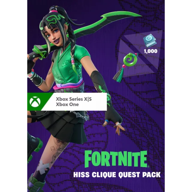 [AUTO DELIVERY] Fortnite - Hiss Clique Quest Pack [TURKEY] - XBox One ...