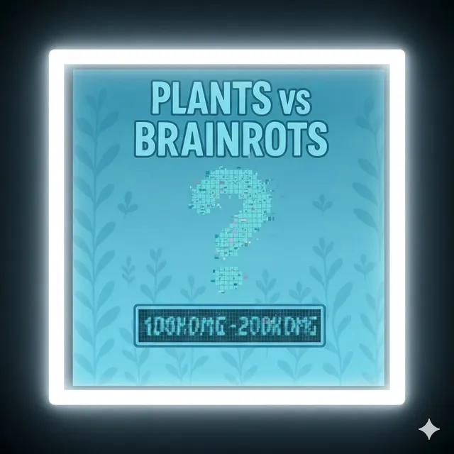 PLANTS VS BRAINROTS PLANT 100K-200K DMG - Roblox Game Item - Gameflip