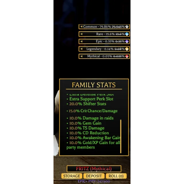Fritz Family - Attack on Titan Revolution Game Item - Gameflip