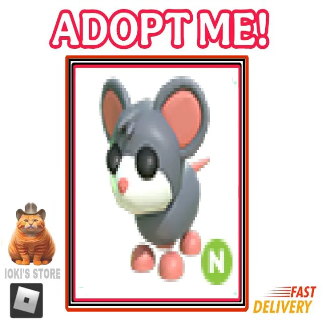 neon mouse - Adopt Me Game Item - Gameflip