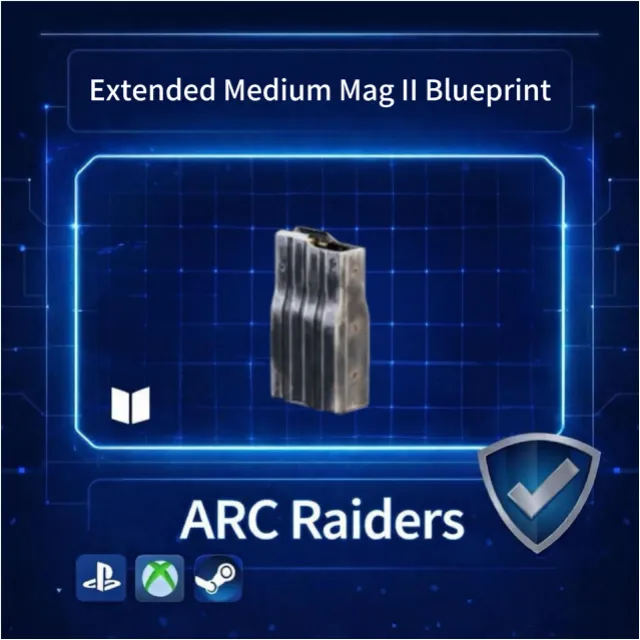 ARC Raiders|Extended Medium Mag II Blueprint - Other Spielgegenstand ...