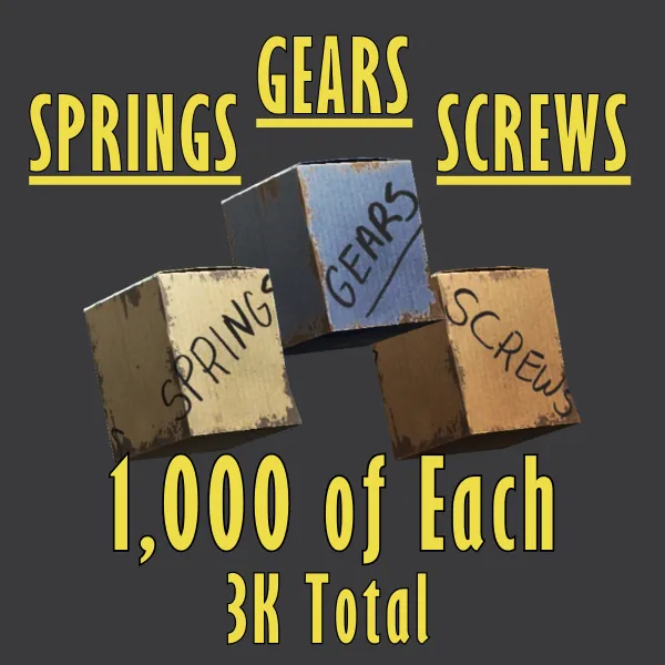 Springs Gears Screws - Fallout 76 Game Items - Gameflip