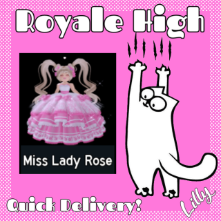 Miss Lady Rose Skirt - Game Items - Gameflip