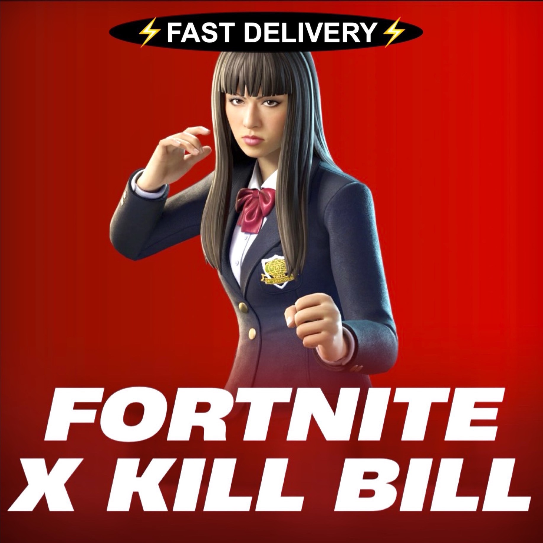 FORTNITE x KILL BILL - GOGO YUBARI SKIN CODE ⚡️FAST DELIVERY⚡️ - Other - Gameflip