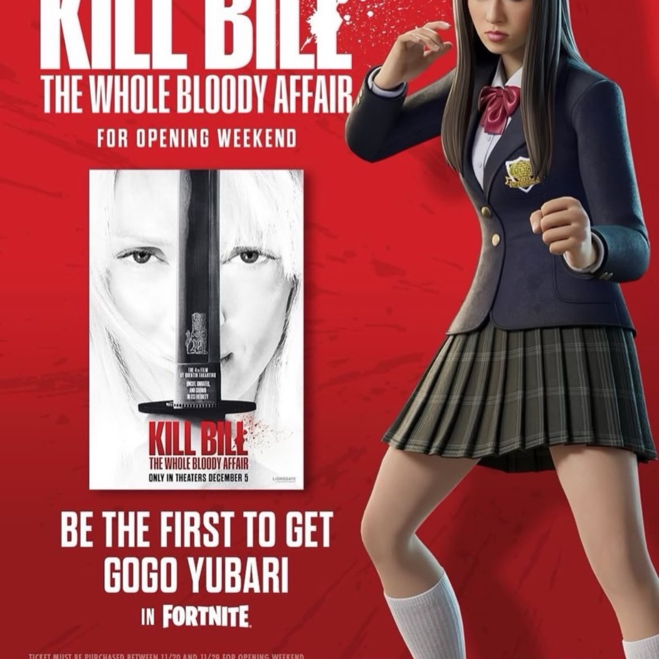 FORTNITE - GOGO YUBARI SKIN CODE ⚡️INSTANT DELIVERY⚡️ - Other - Gameflip