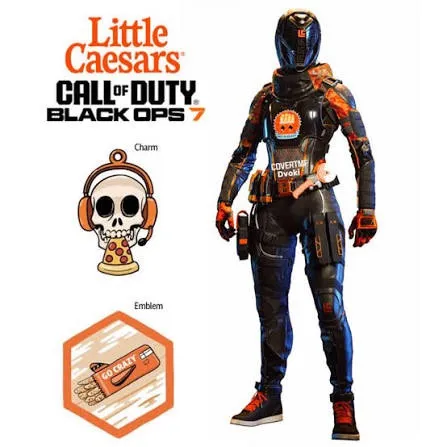 Call of Duty Black Ops 7 Little Caesars Operator Skin ALL REWARDS ANY ...