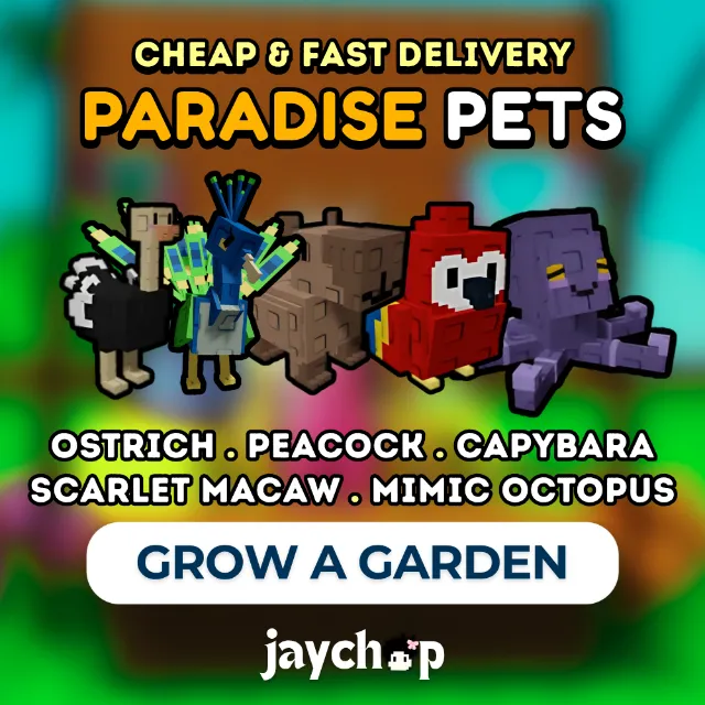 OSTRICH, PEACOCK, CAPYBARA, SCARLET MACAW, & MIMIC OCTOPUS - Grow a ...