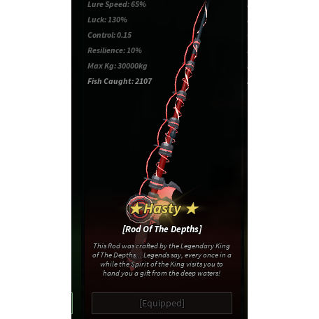 Rod of The Depths - Fisch - Fisch Game Items - Gameflip