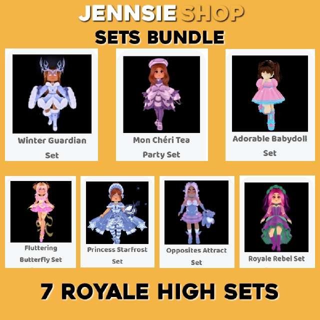 Accessories | 7 Royale High Set Bundle - Game Items - Gameflip