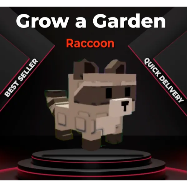 Raccoon Grow Big One 4-7KG A Garden Insant Delivery - Game Item - Gameflip