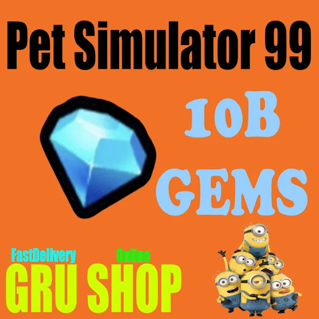 10B GEMS | PS99 - Pet Simulator 99 Game Item - Gameflip