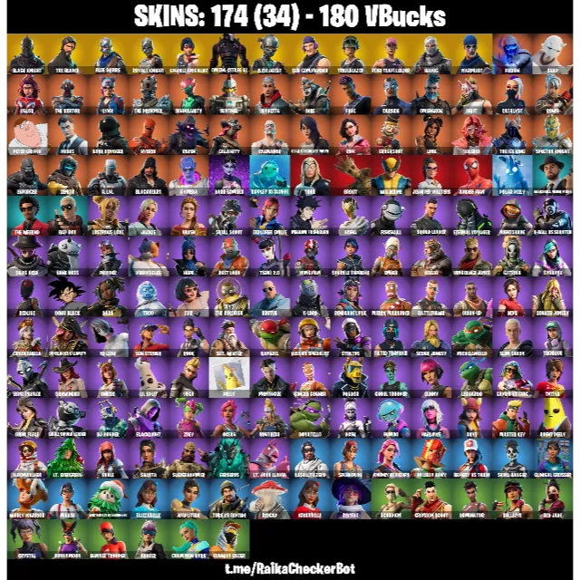 FORTNITE ACCOUNT - 174 skins | OG STW | Black Knight | The Reaper ...