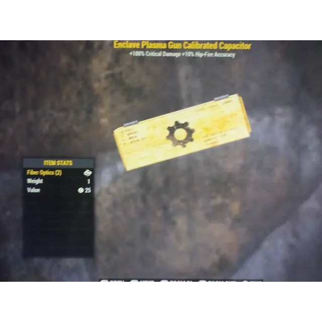 ENCLAVE CALIBRATED CAPACITOR MOD - Game Items - Gameflip