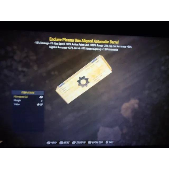 2X ENCLAVE ALIGNED AUTOMATIC - Fallout 76 Game Items - Gameflip