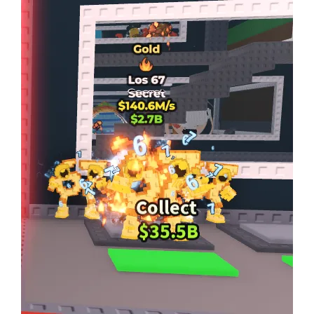 Gold Los 67 140M/s - Roblox Game Item - Gameflip