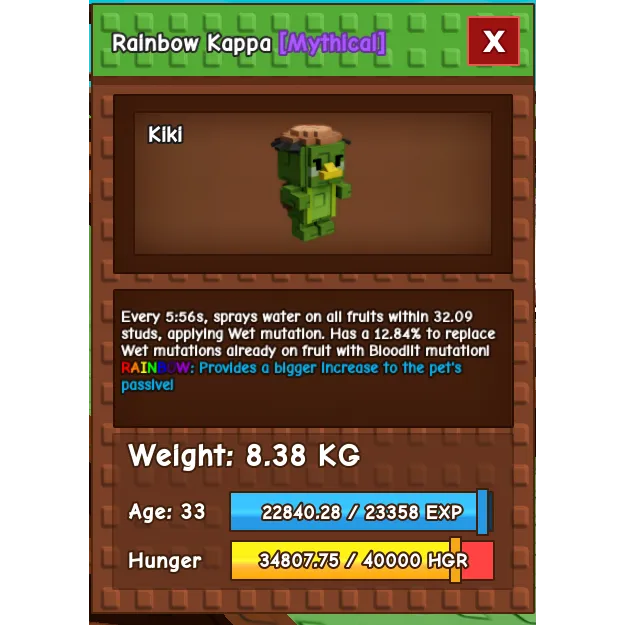 Rainbow Kappa - Roblox Game Item - Gameflip