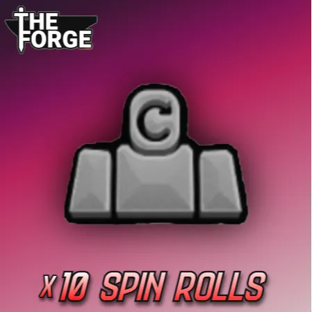 x10 Spin Rolls [ THE FORGE ] - Roblox Game Item - Gameflip
