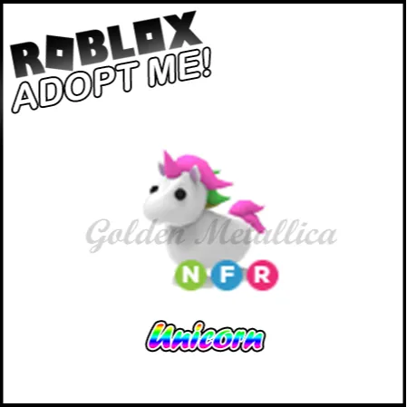 Unicorn NFR - Adopt Me Game Items - Gameflip