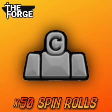x50 Spin Rolls [ THE FORGE ] - Roblox Game Item - Gameflip
