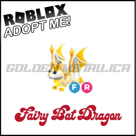 Fairy Bat Dragon FR - Adopt Me Game Items - Gameflip