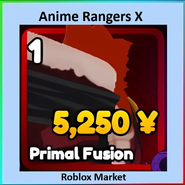 Anime Ranger X - Primal Fusion - Other Game Item - Gameflip
