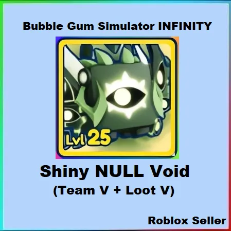 Shiny NULL Void | BGSI - Other Game Item - Gameflip