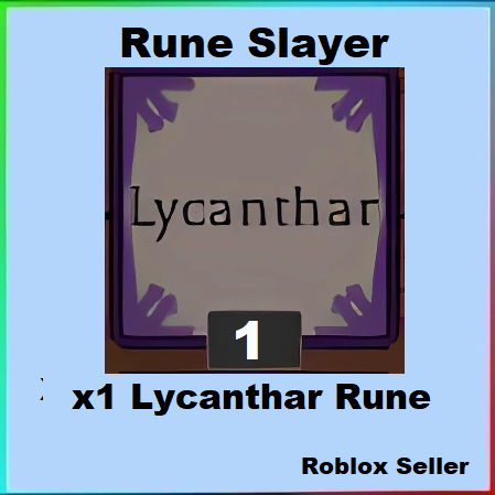 Rune Slayer - Other Game Item - Gameflip