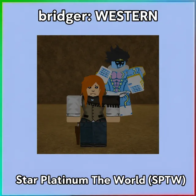 bridger: WESTERN - Star Platinum The World (SPTW) - Other Game Item ...
