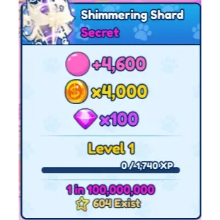 Shimmering Shard - Other Game Item - Gameflip