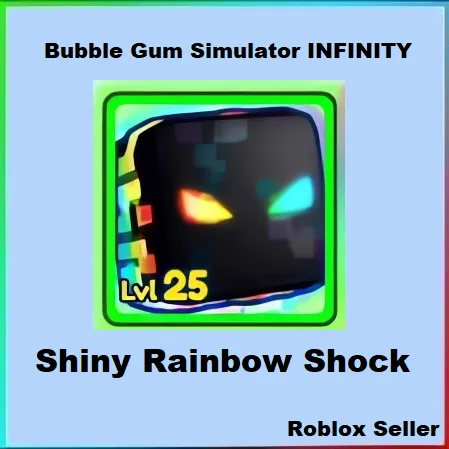 Shiny Rainbow Shock | BGSI - Other Game Item - Gameflip
