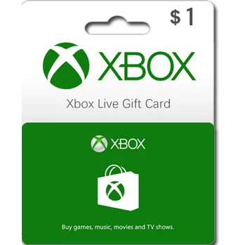 $1 Xbox Live Gift Card US Region USD 1 (US) - Instant Delivery - Xbox ...