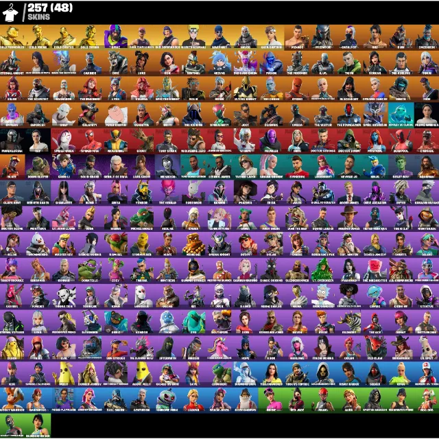 Fortnite Game Account (257 Skins + OG STW + Twitch Prime Pack #1 + Try ...