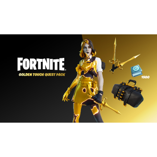 Fortnite-golden touch pack (XBOX) - Game Items - Gameflip
