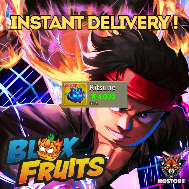 Kitsune (Permanent) - Blox Fruits` - Blox Fruits Game Item - Gameflip