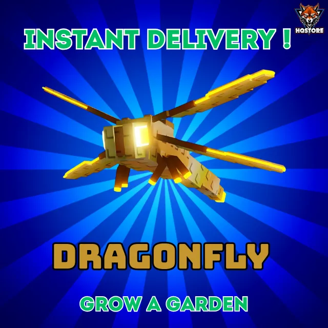 DRAGONFLY GROW A GARDEN - Grow a Garden Game Item - Gameflip
