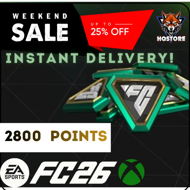 ⚽EA Sports FC 26 - Points 2800 XBOX - EA Sports FC 26 Game - Gameflip