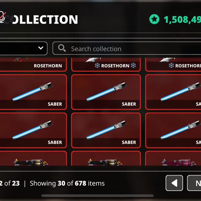 MVSD Saber Bundle - Game Item - Gameflip