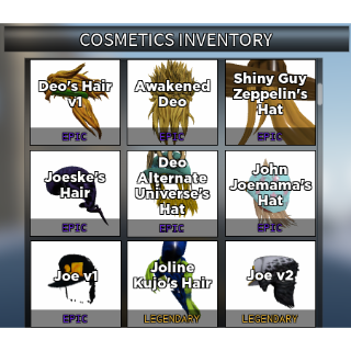 Other | Cosmetics | YBA - Game Items - Gameflip