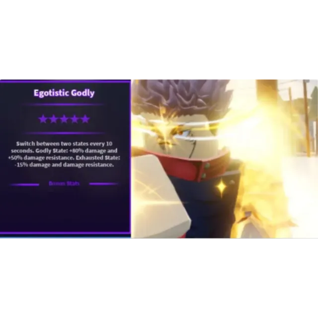 Egoistic Godly SUKUNA KING OF CURSE | AUT - Other Game Item - Gameflip