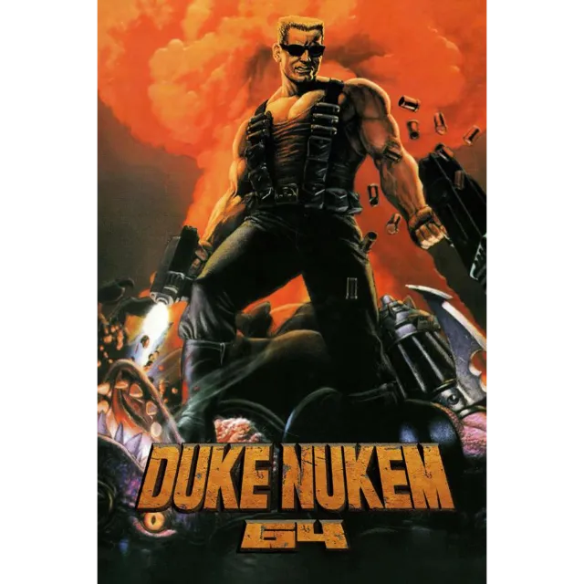 Duke Nukem 64 Nintendo 64 Video Game Cartridge N64 - Nintendo 64 Game ...
