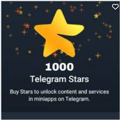 Telegram Stars 1000⭐️ - Other - Gameflip