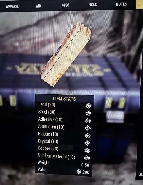 Junk | 3M Bulk Ammo Scrap Box - Fallout 76 Game Items - Gameflip